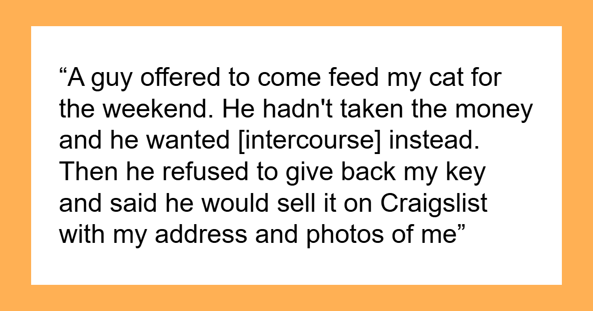 66 Women Share Their Creepy And Cringy Experiences…