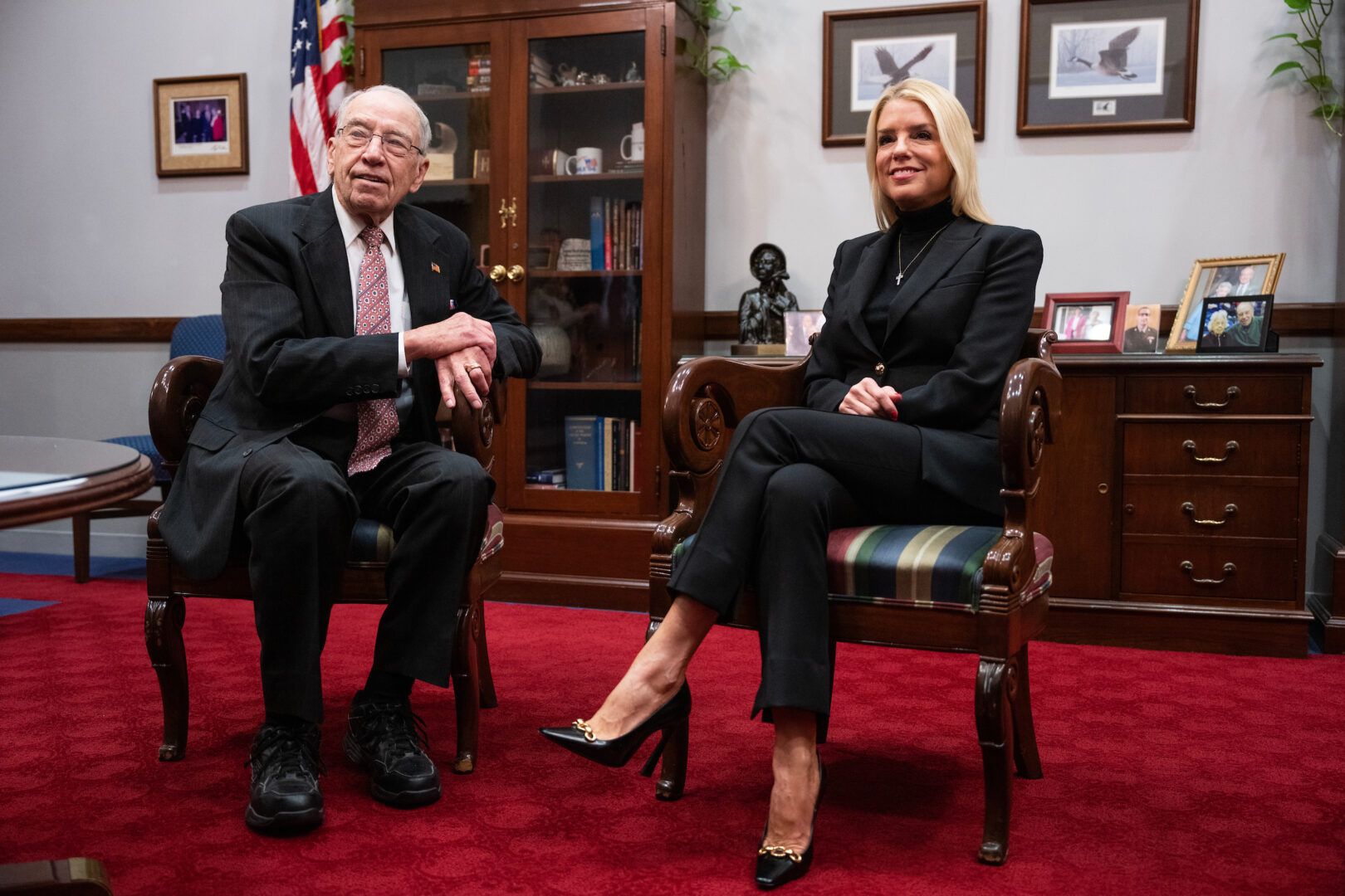 Trump’s next attorney general pick meets with key GOP…