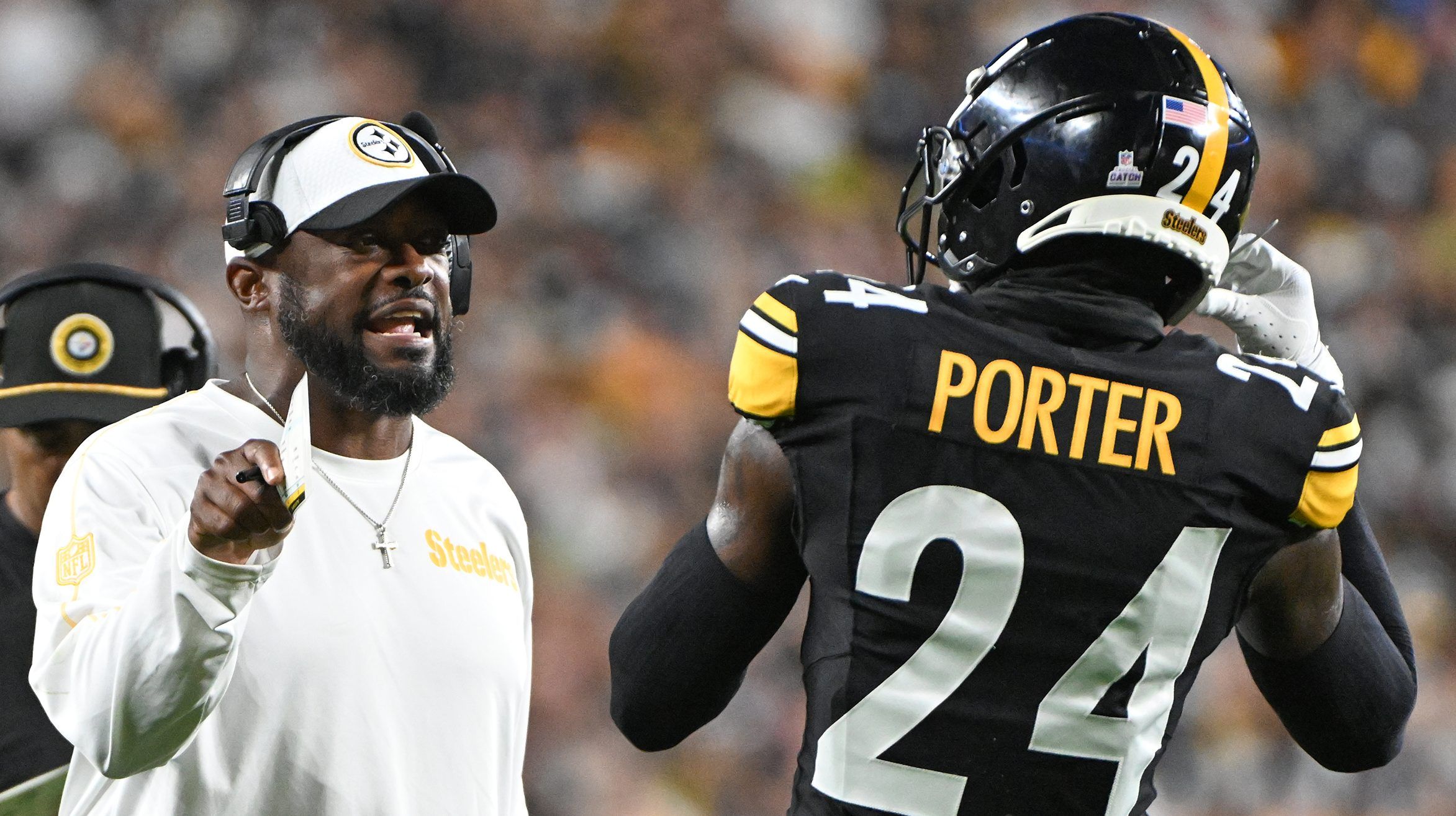 Steelers HC Mike Tomlin offers advice to Joey Porter…