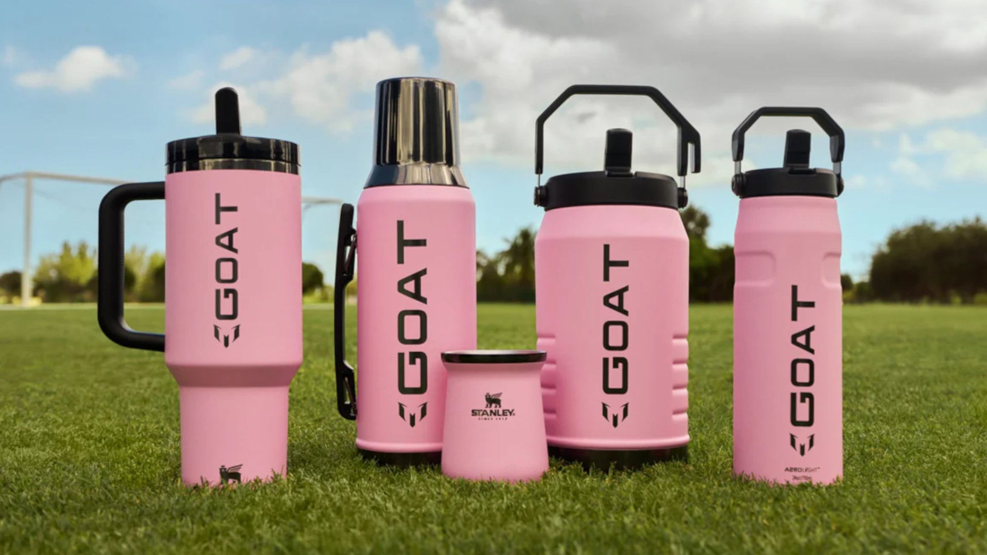 Stanley and footballing legend Messi launch new GOAT…