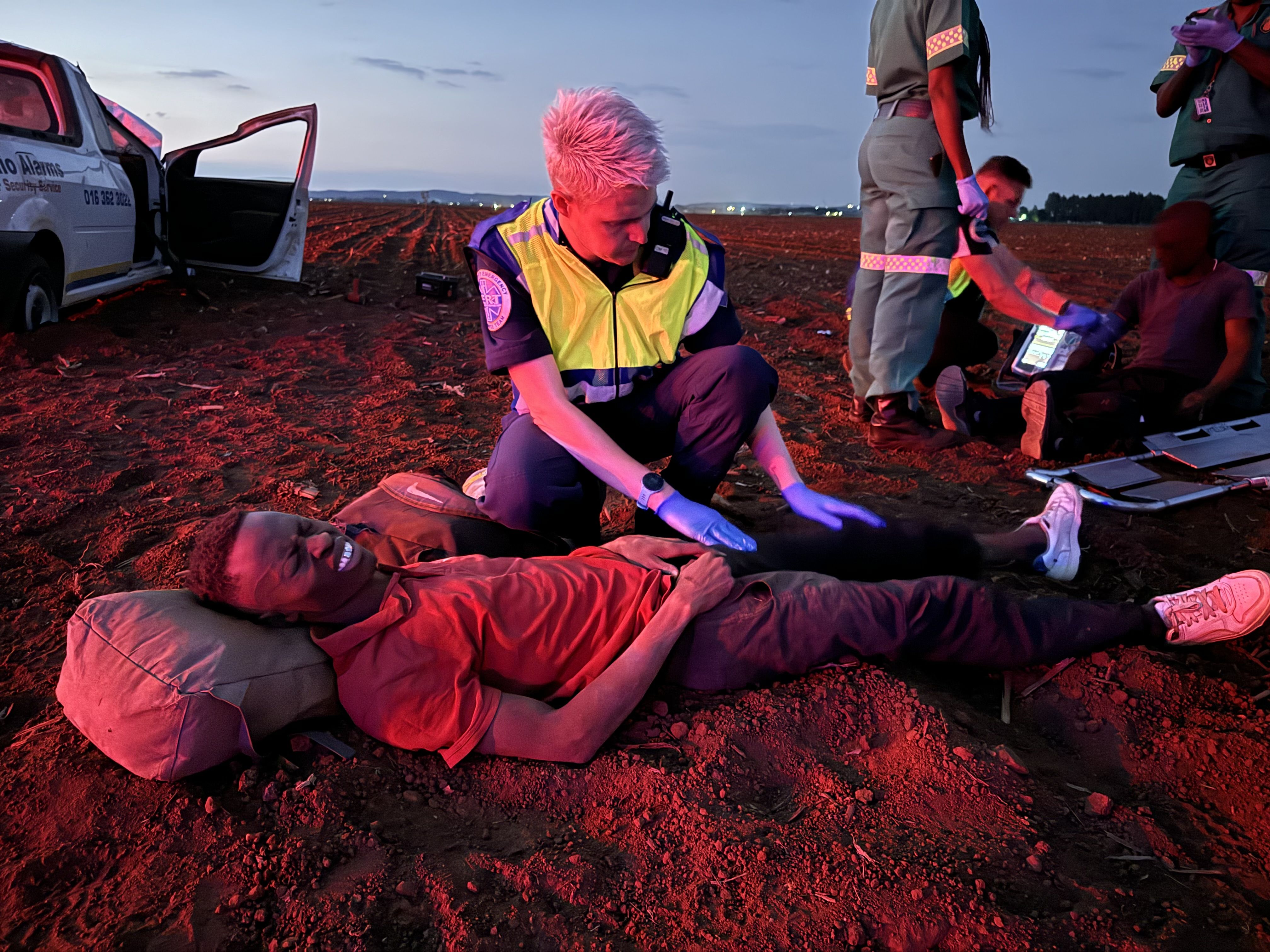 ‘It isn’t safe’: South African first responders…