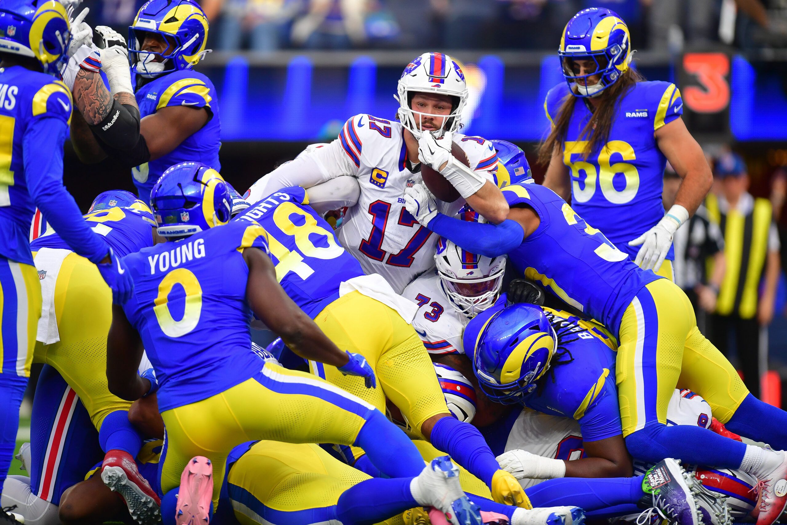 ‘Josh Allen is an alien’: Sean McVay had the best…