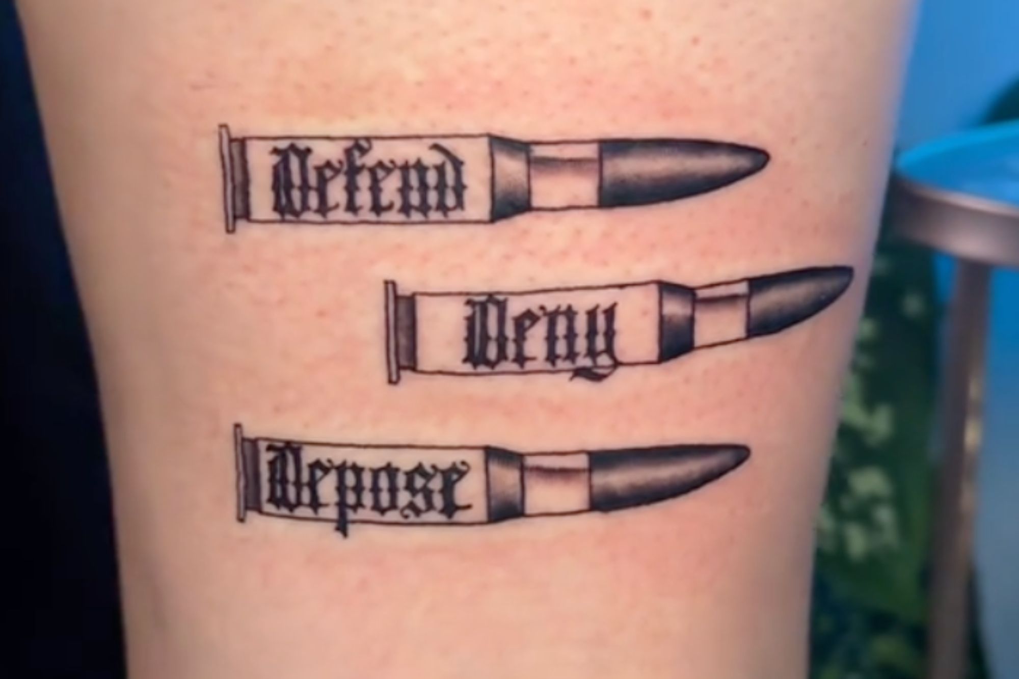 TikTok Users Praise Viral Tattoo Honoring Killer of…