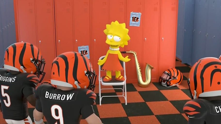 Sports Illustrated - Lisa Simpson Gives Bengals…