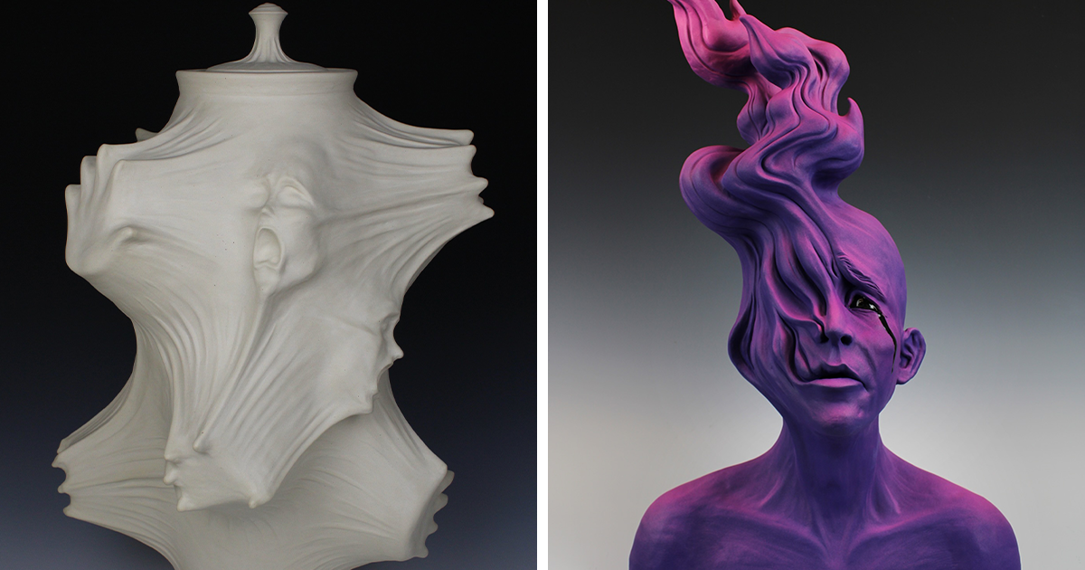 Shaping Emotion: Surreal Ceramic Art By Jackson Shaner…