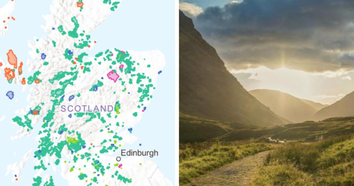 Interactive map showcases Scotland's publicly-owned…