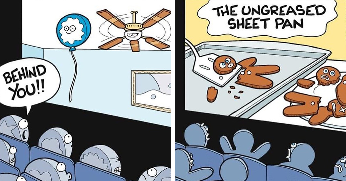 20 Hilarious One-Panel Comics That Reveal What Horror…