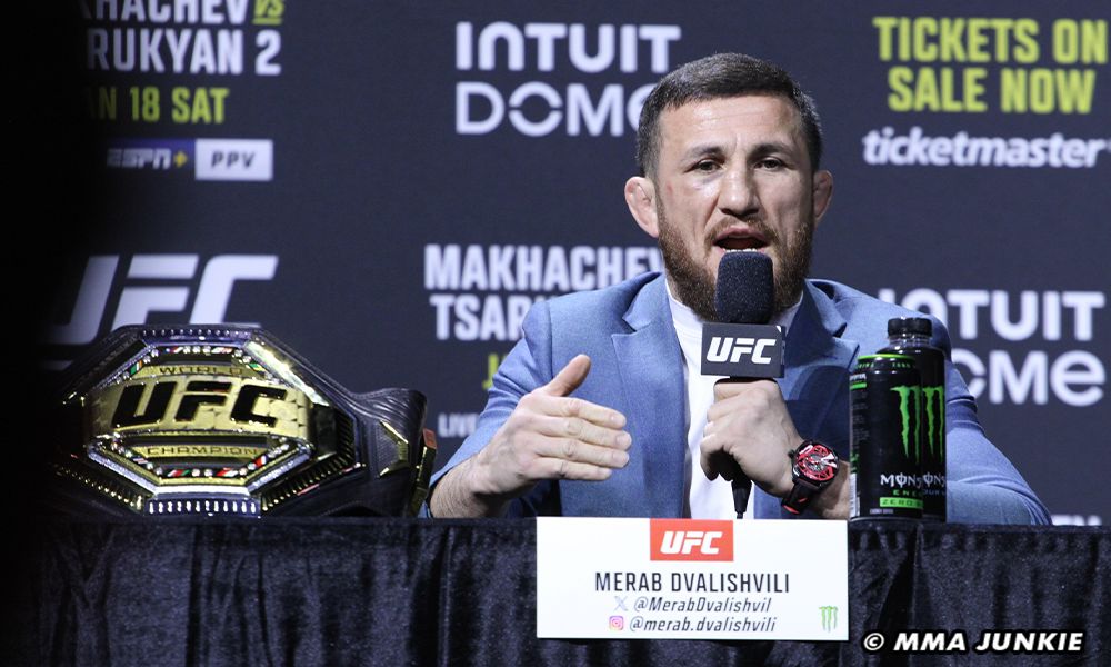 UFC champ Merab Dvalishvili incensed by Umar…