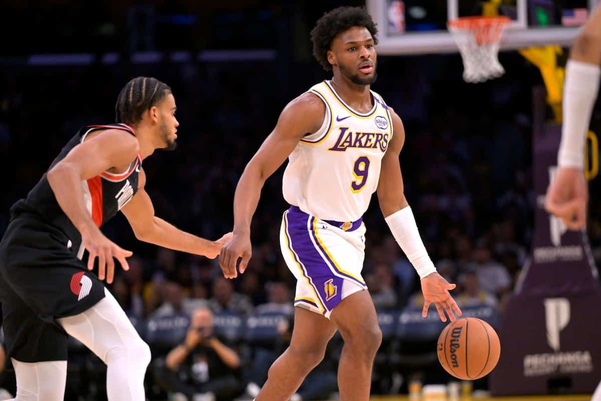 Watch: Bronny James Highlights From Career-High 30…