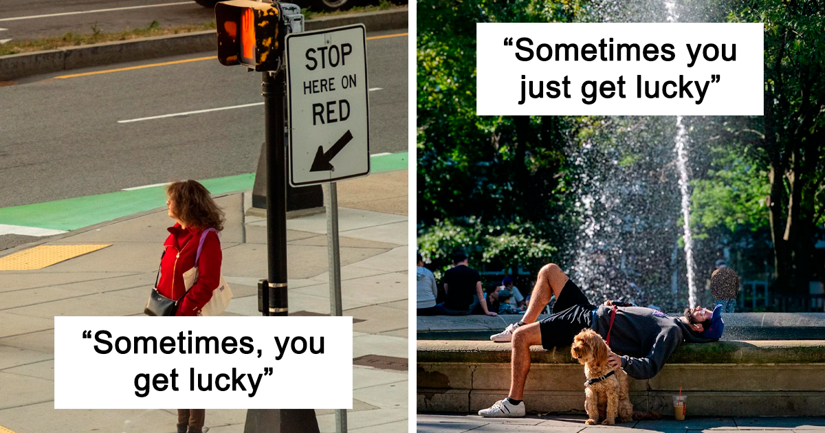 50 Times People Captured Perfect Street Scenes And Had…