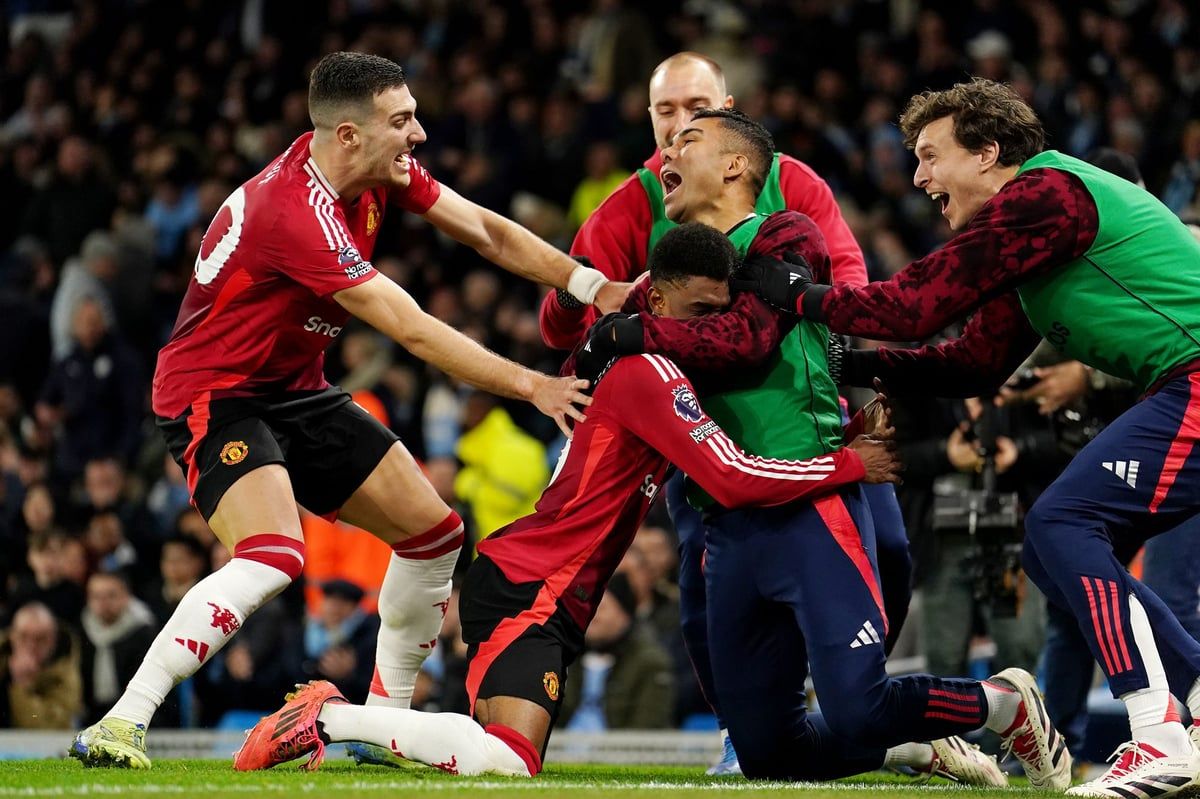 Man City 1-2 Man United: Amad Diallo snatches stunning…