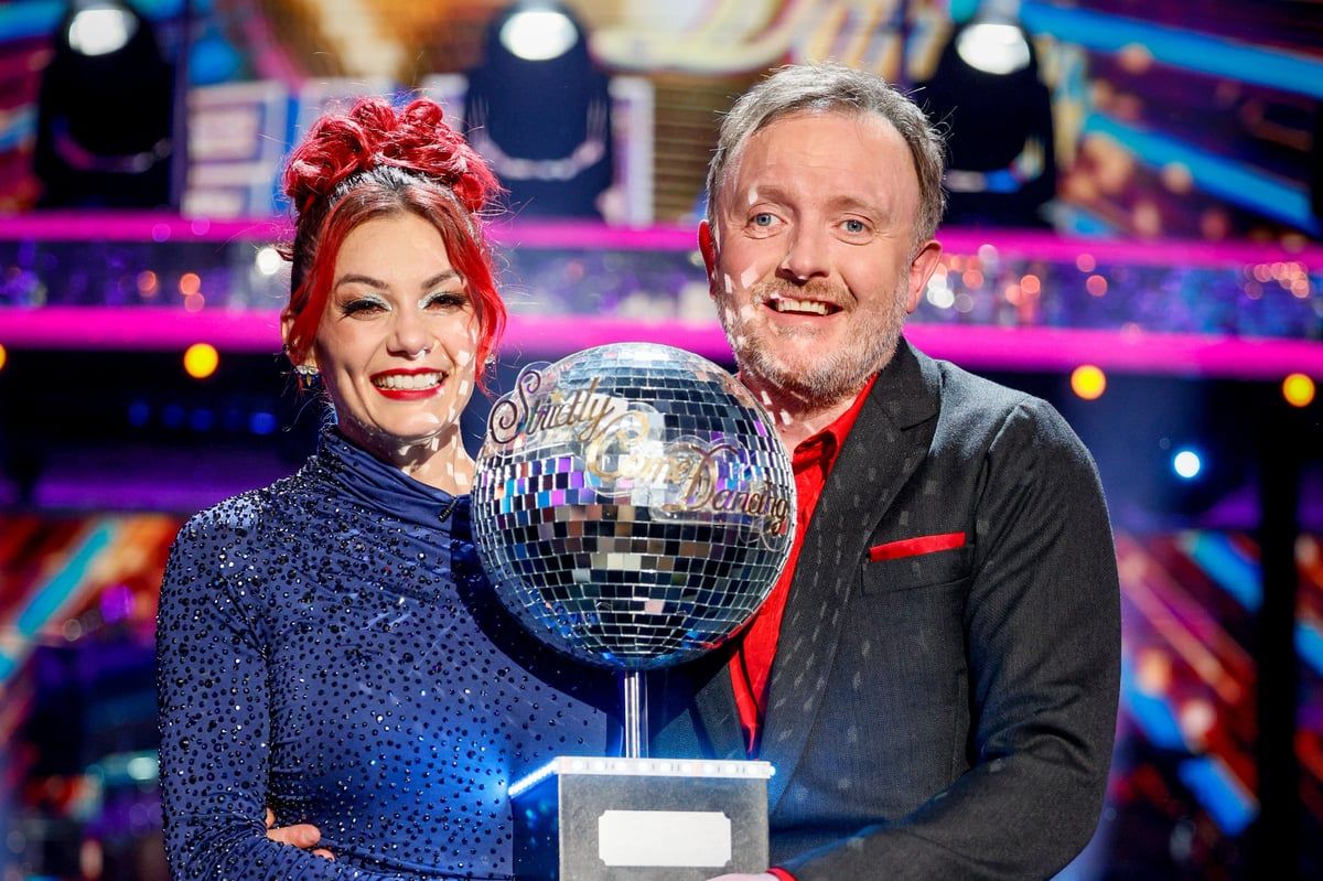 Chris McCausland’s dance partner Diane Buswell…
