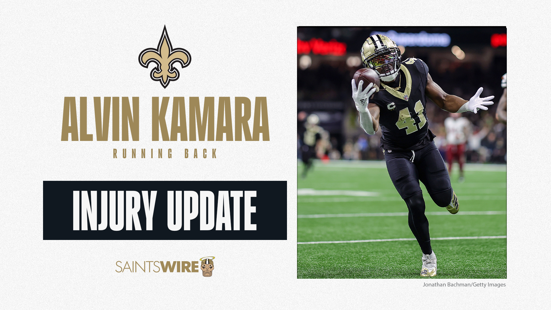 Alvin Kamara (groin) questionable to return vs.…