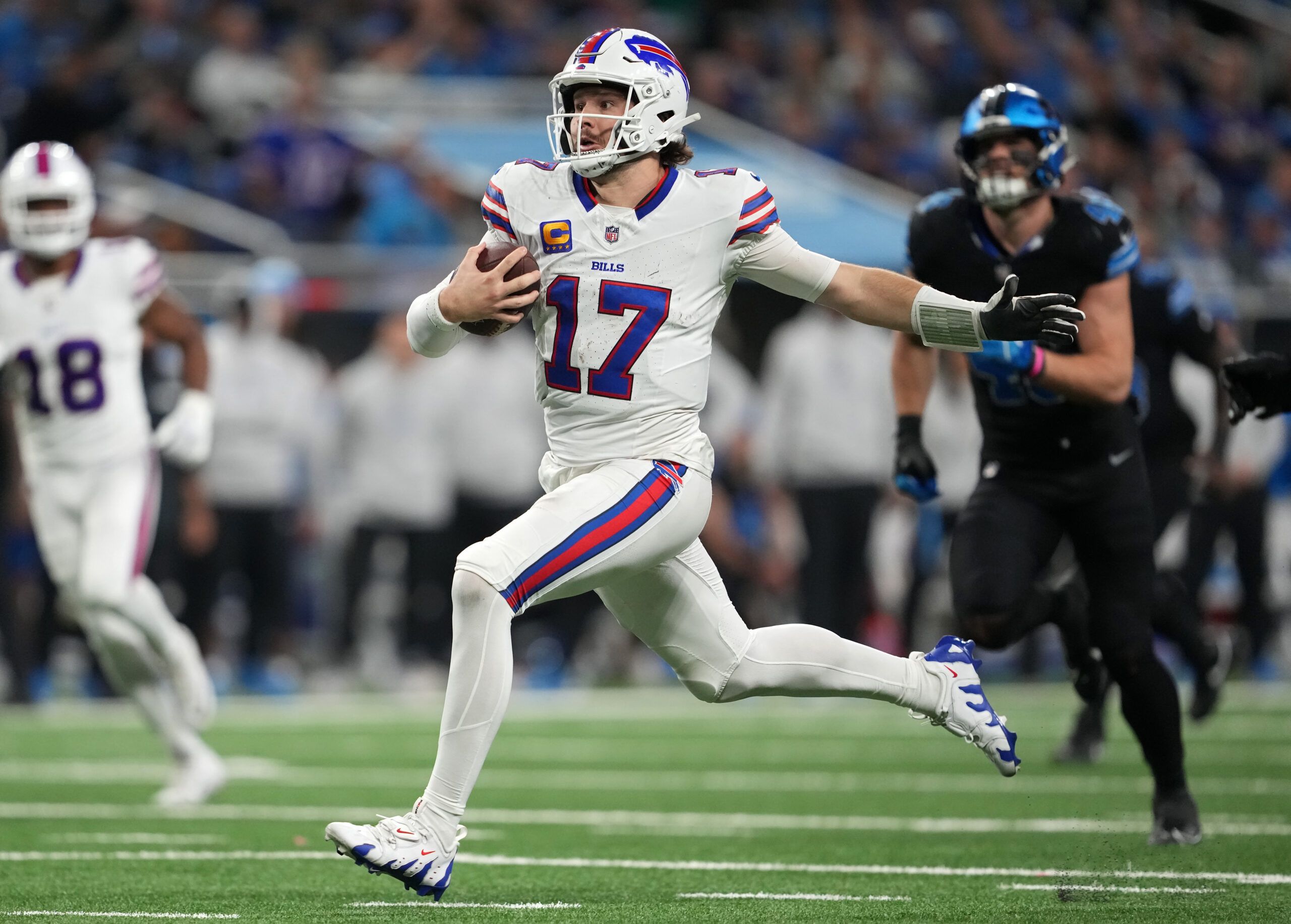 Josh Allen, Bills outlast Jared Goff, Lions in…