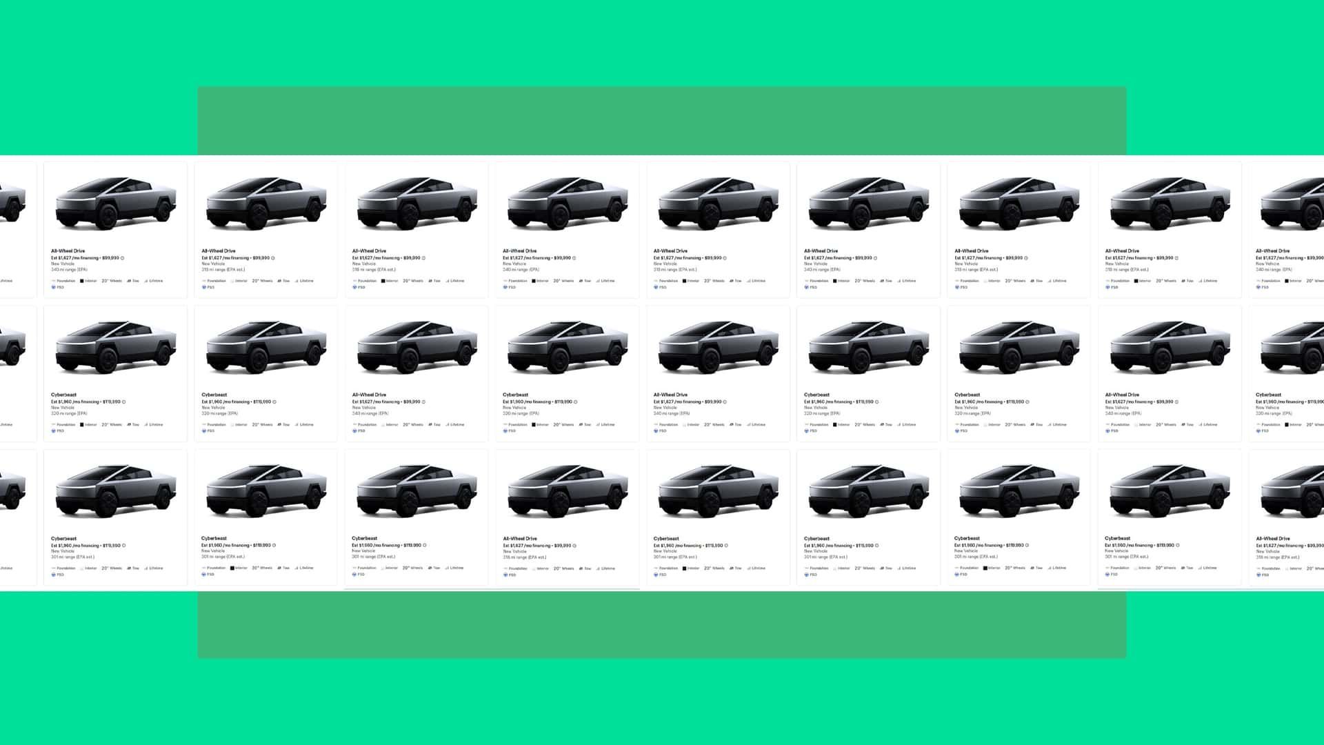 The Tesla Cybertruck Might Have An Inventory Problem