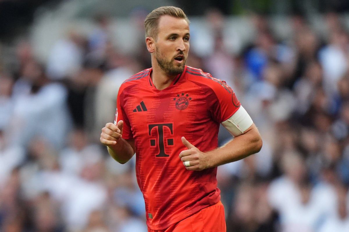 Harry Kane back in Bayern Munich training after thigh…