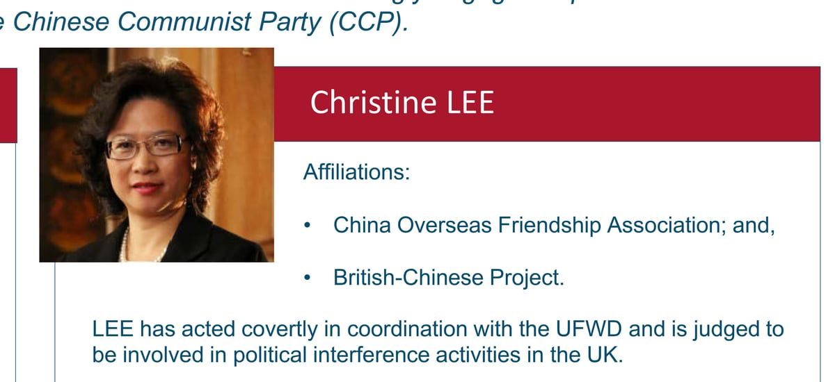 Lawyer accused of being Chinese spy and previously…