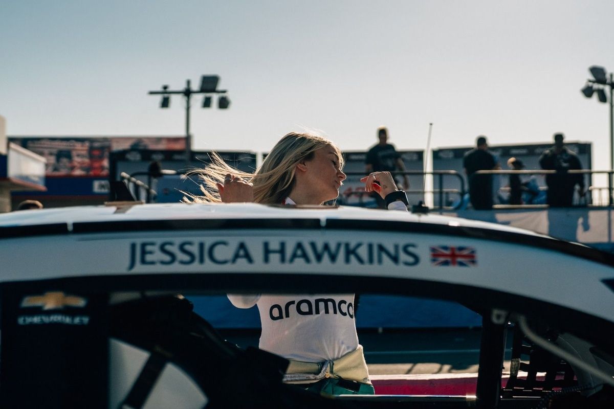 Not a Simulation: Aston Martin F1 ambassador Jessica…