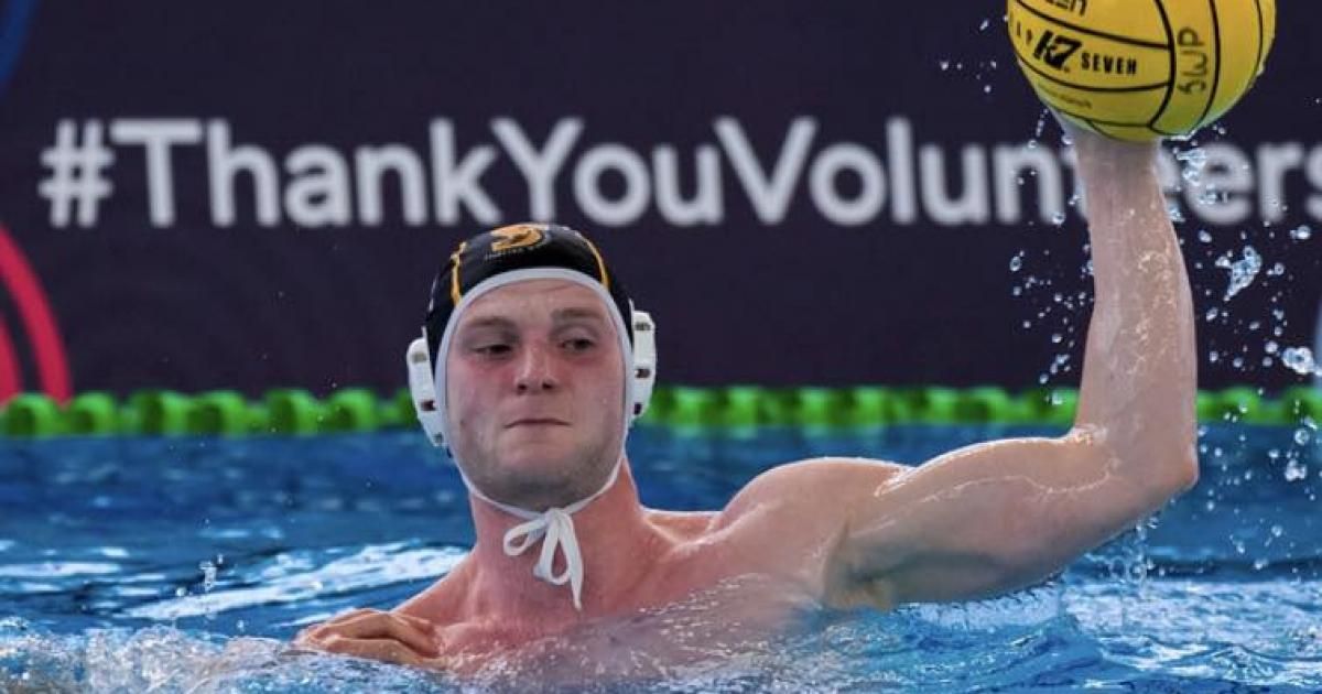 Murray Dickson making history at water polo World Cup…