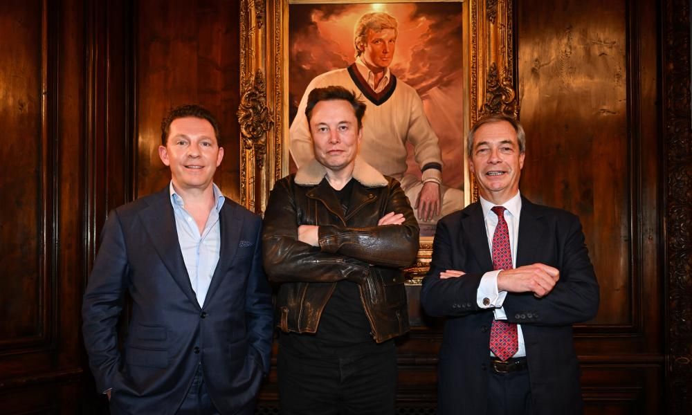 Farage’s photo with Musk and Nick Candy defines his…