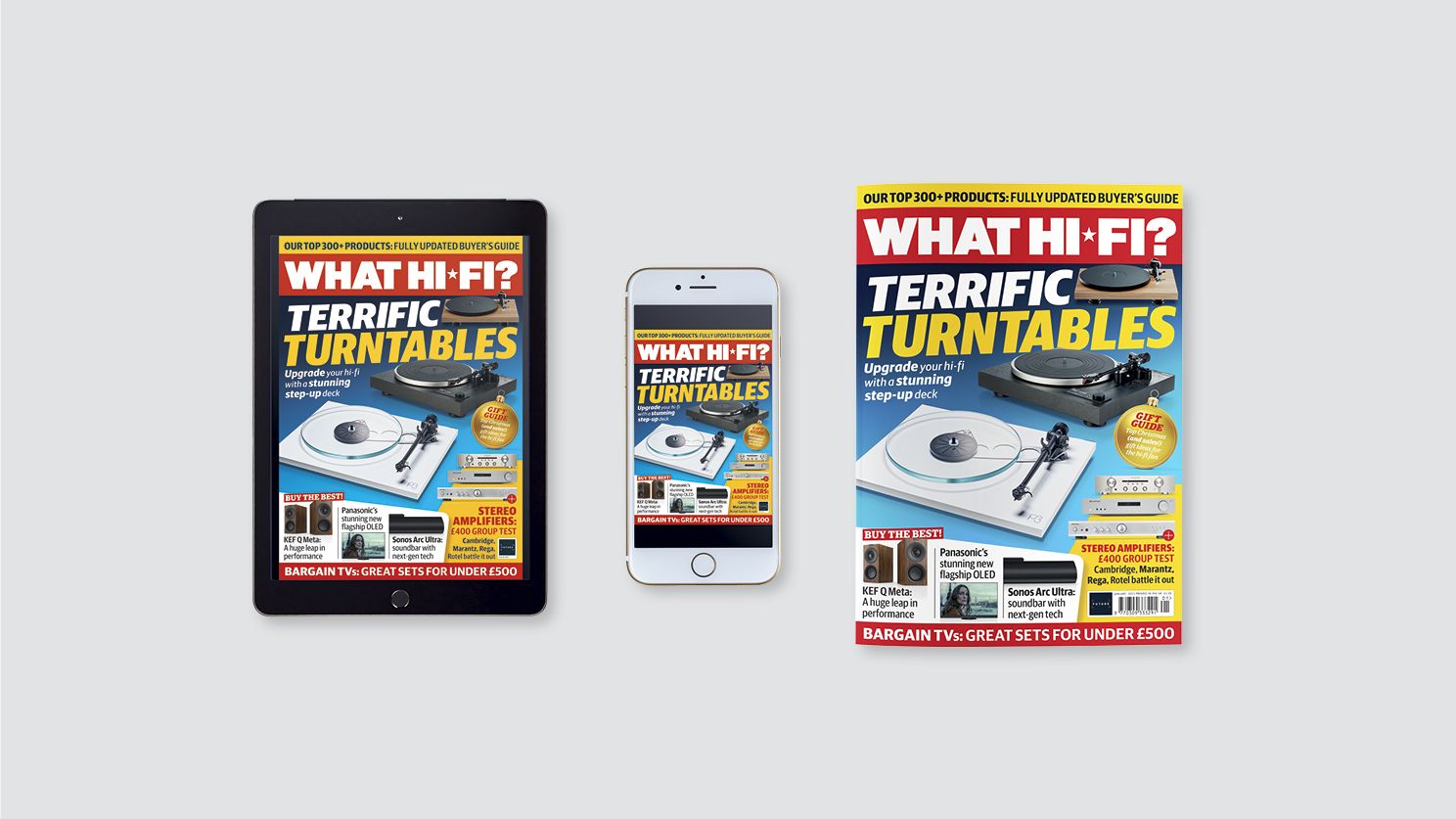 New issue of What Hi-Fi? out now: stunning step-up…