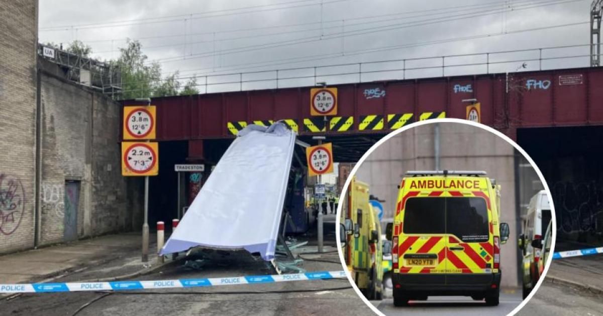 Bus driver admits crashing double decker into bridge…