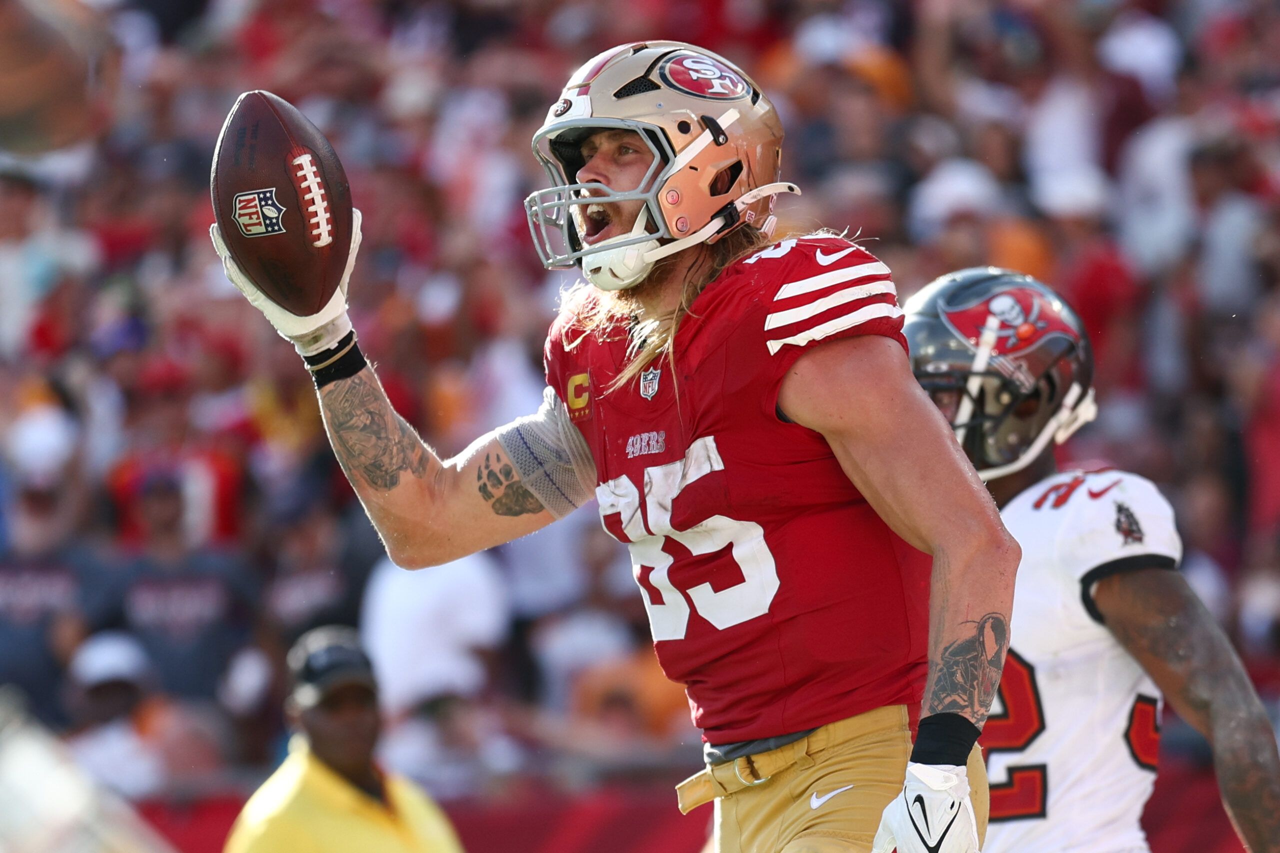 49ers TE George Kittle has huge chance to bolster Hall…