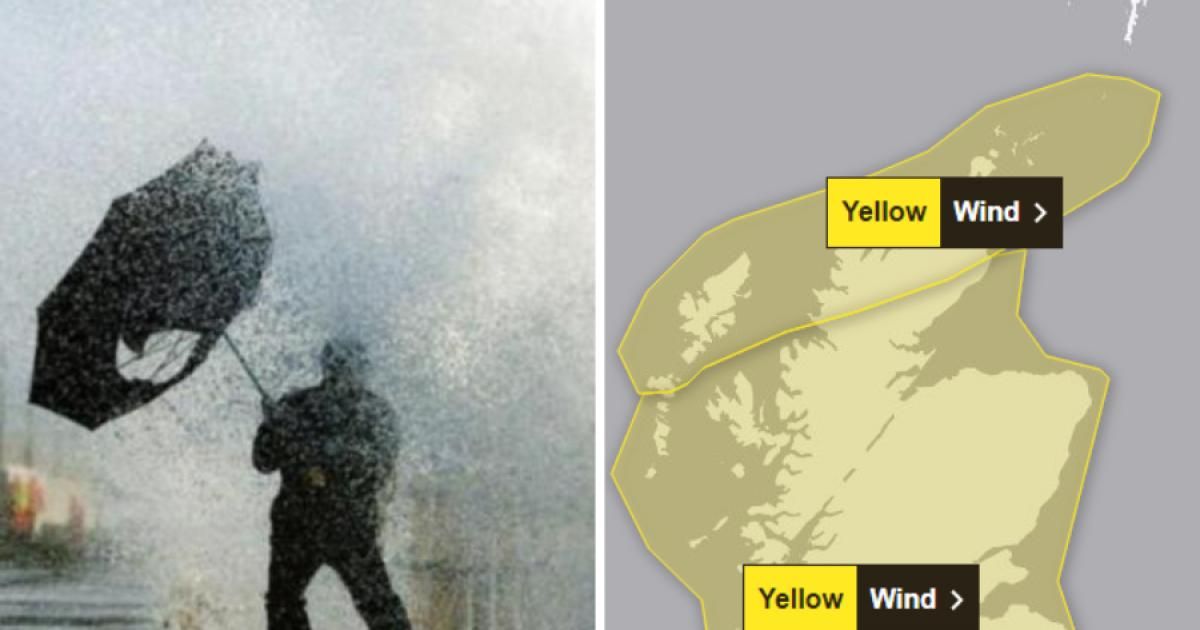 Weather warnings for majority of Scotland amid…