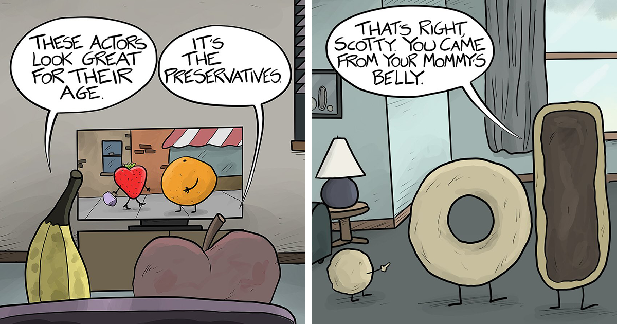 This Artist Can Tell A Joke In A Single Panel, Here…