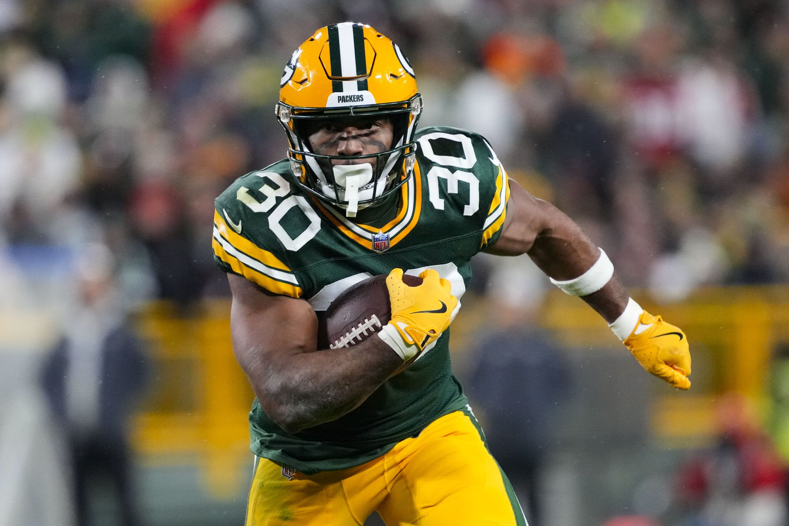 Packers RB Chris Brooks scores first career NFL…