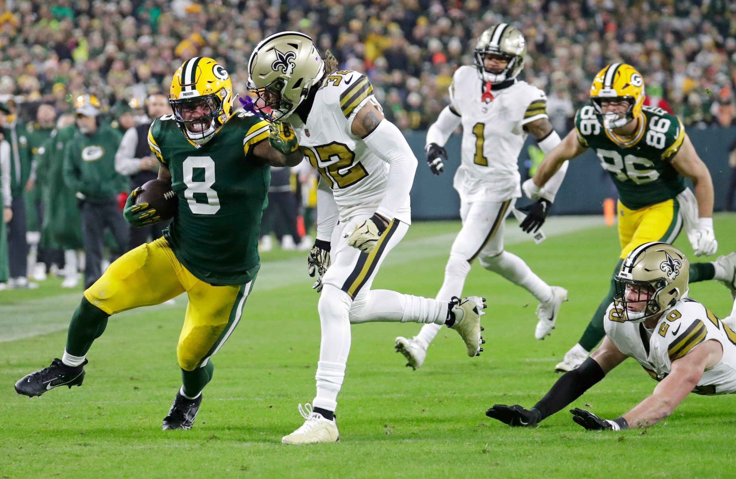 Packers run game proves dynamic, versatile again…