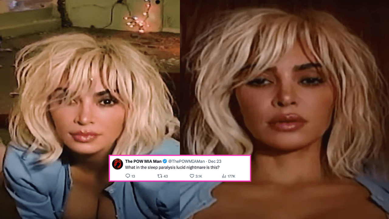 Kim Kardashian’s Santa Baby Music Video Has Caused…