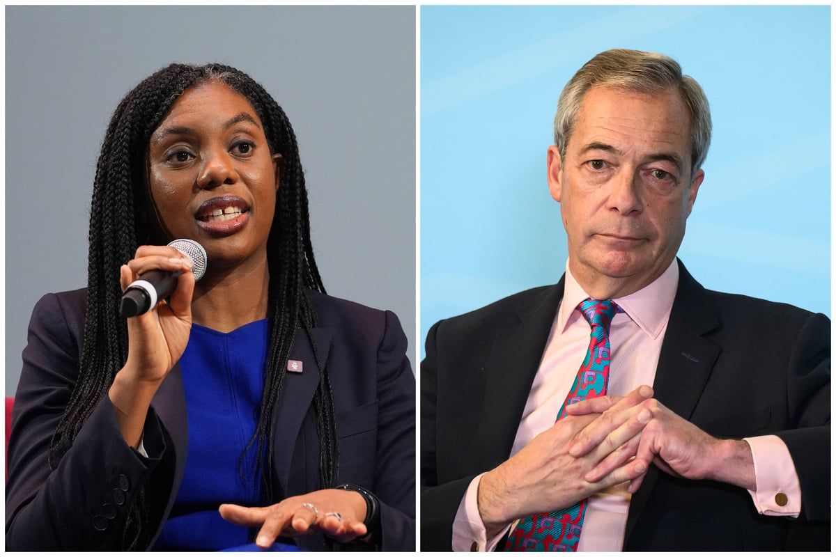 Nigel Farage threatens legal action against Badenoch…