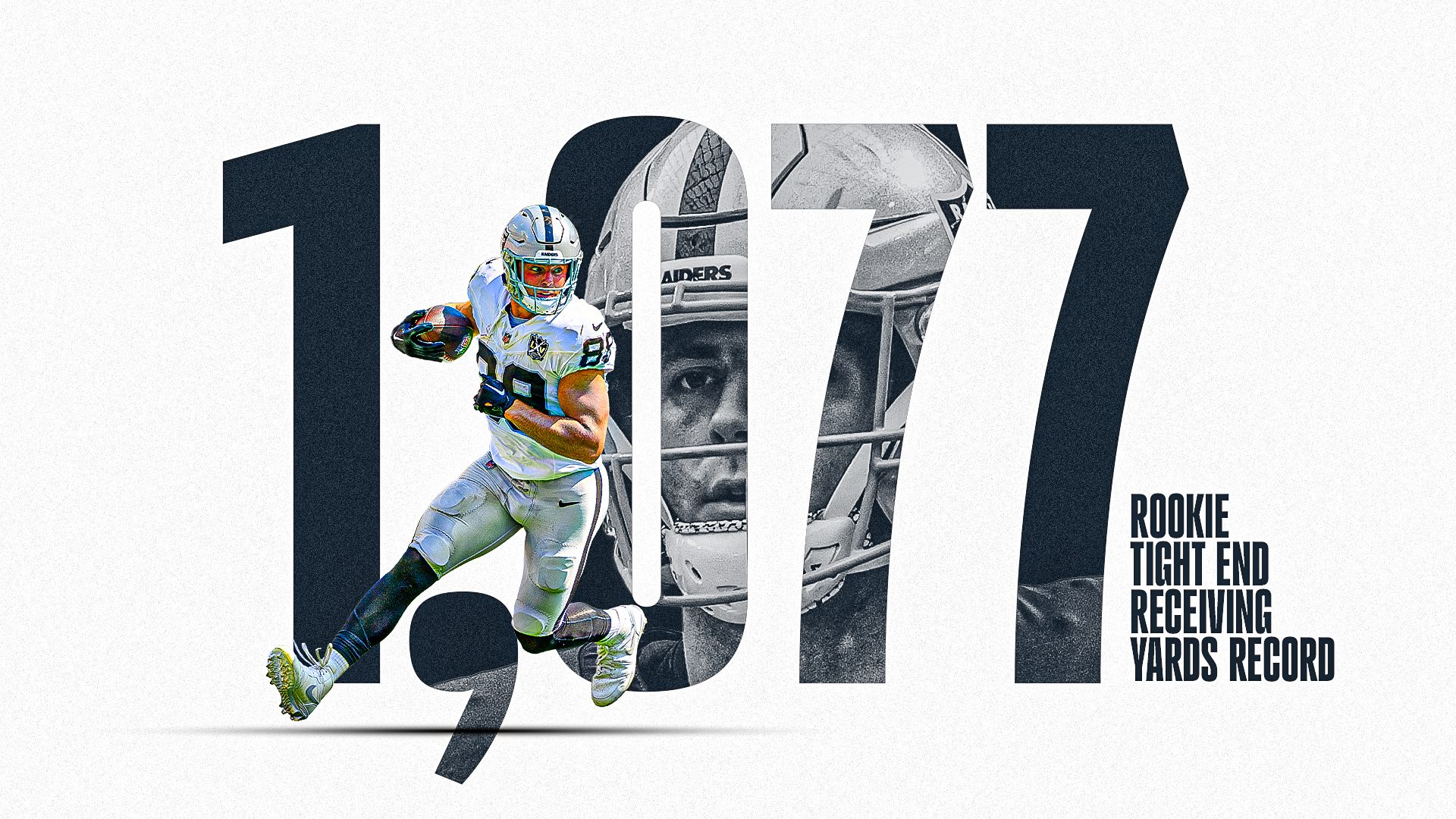 Raiders TE Brock Bowers breaks NFL record that stood…