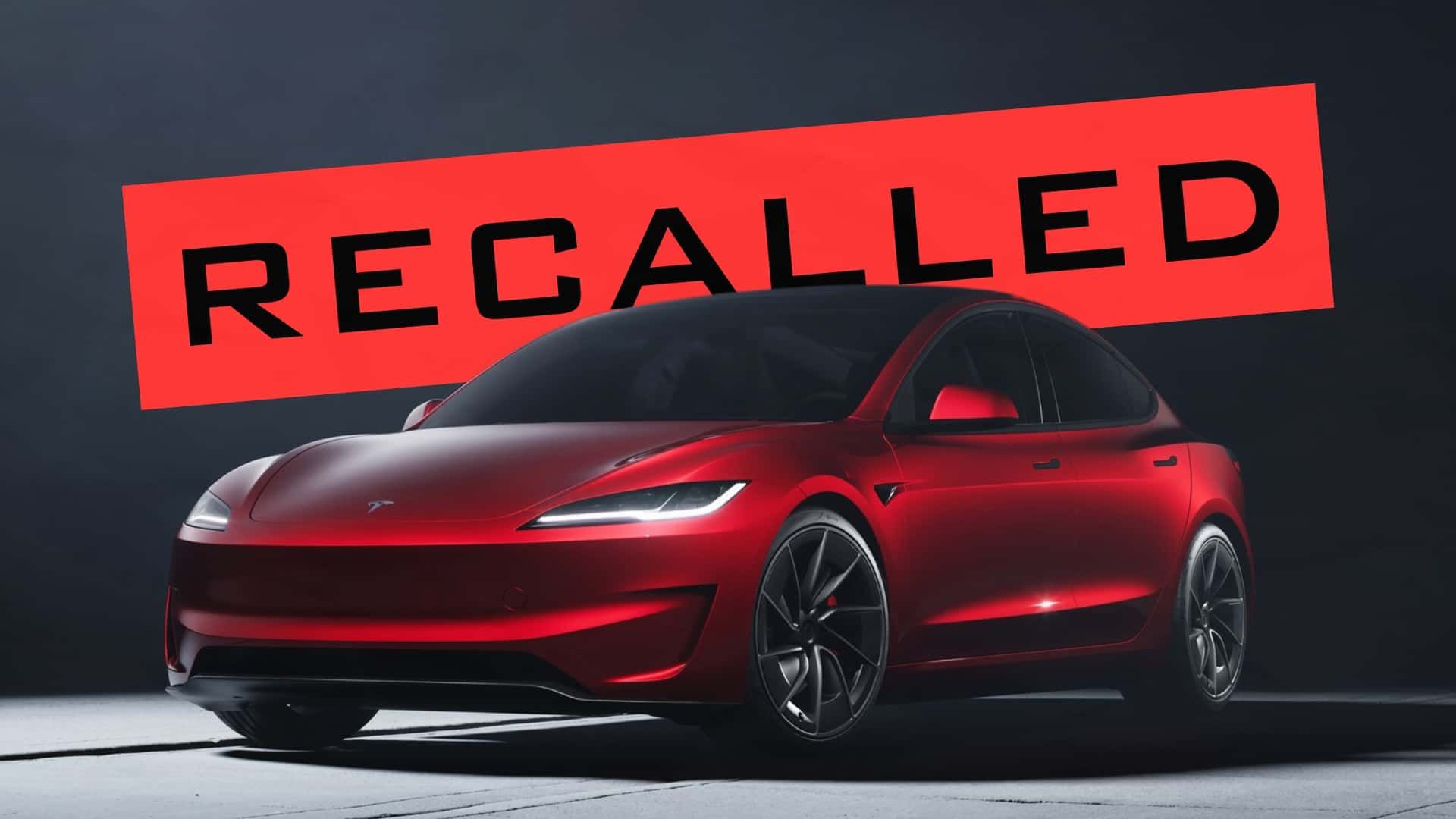 Tesla Recalled the Most Cars In 2024 Tesla Recalled the Most Cars In 2024