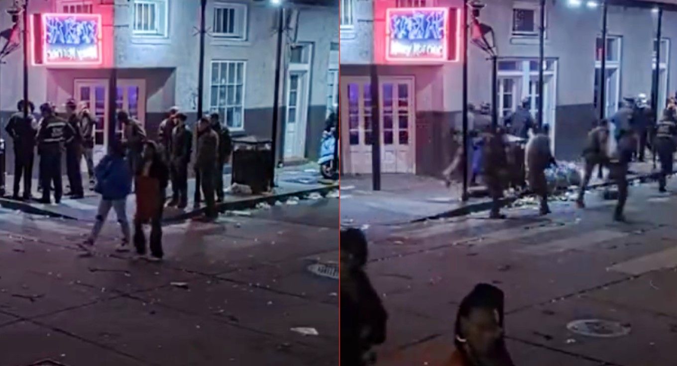 Video Captures The Moment New Orleans Police Get The…