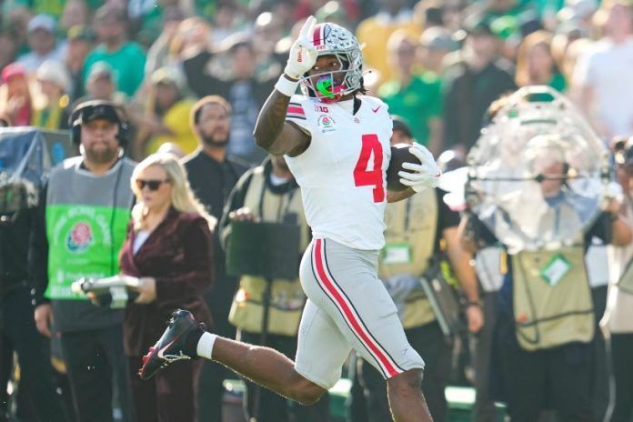 Ohio State: Jeremiah Smith could not be stopped in the…