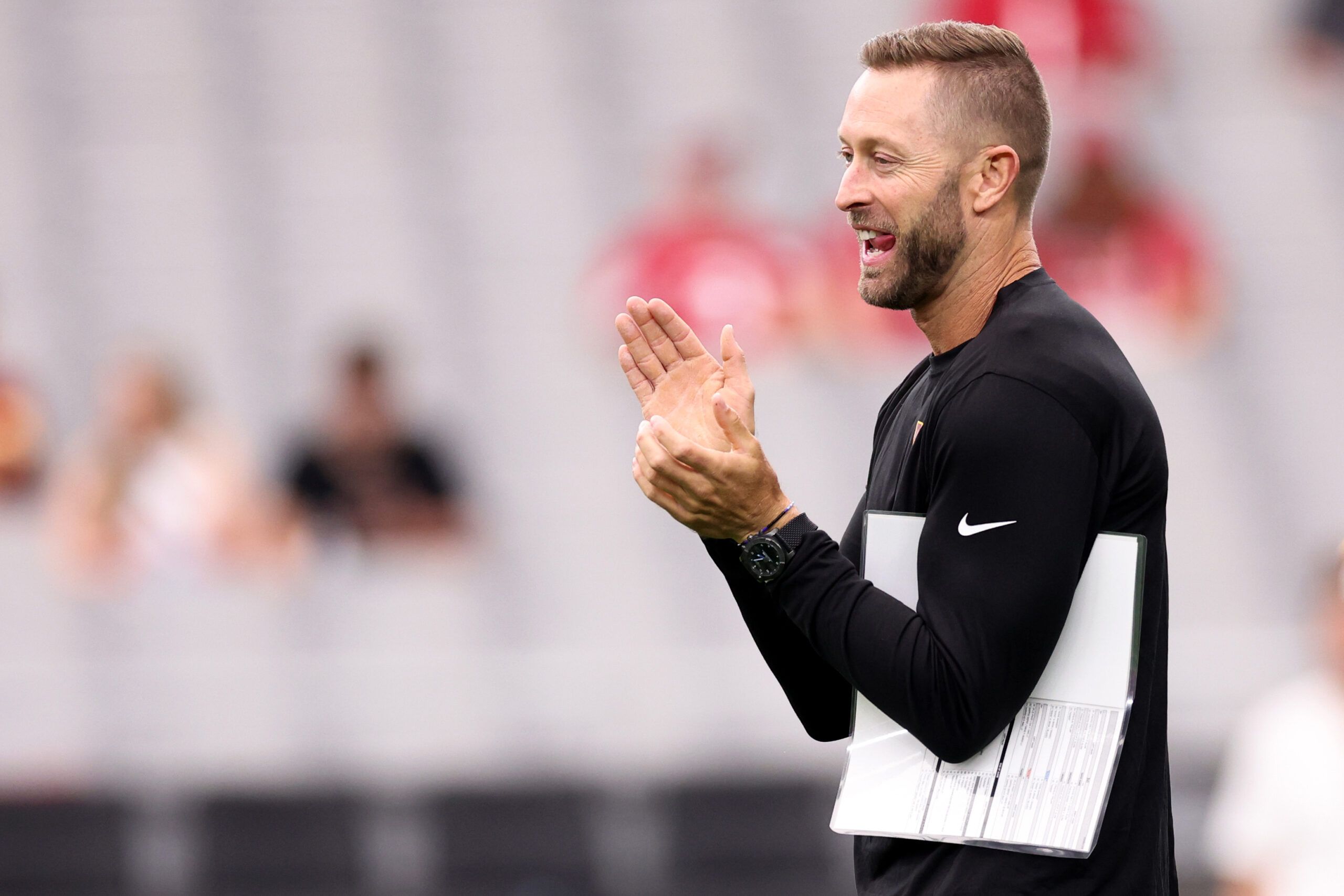 Commanders’ OC Kliff Kingsbury makes the ‘whitest…