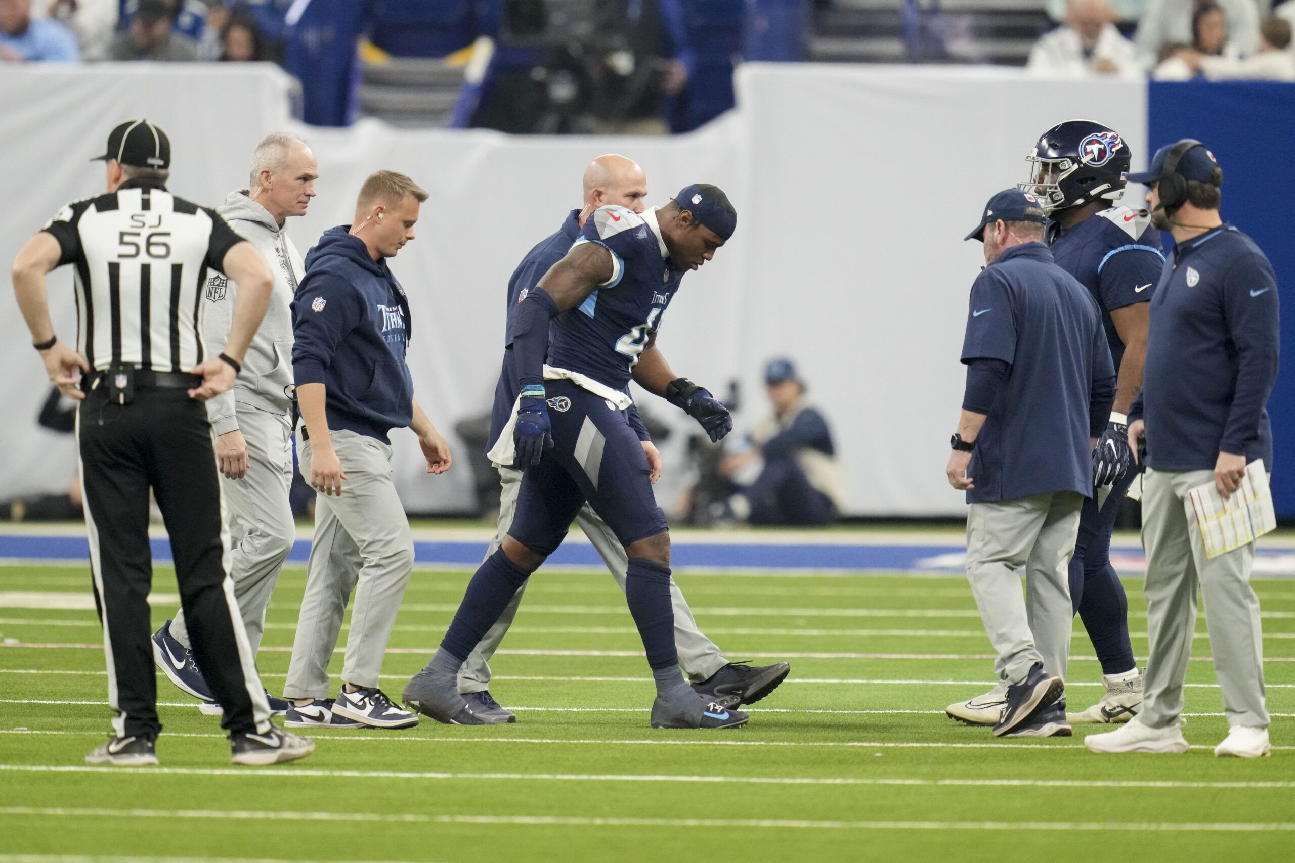 Titans elevate Matthew Wright, place Otis Reese on…