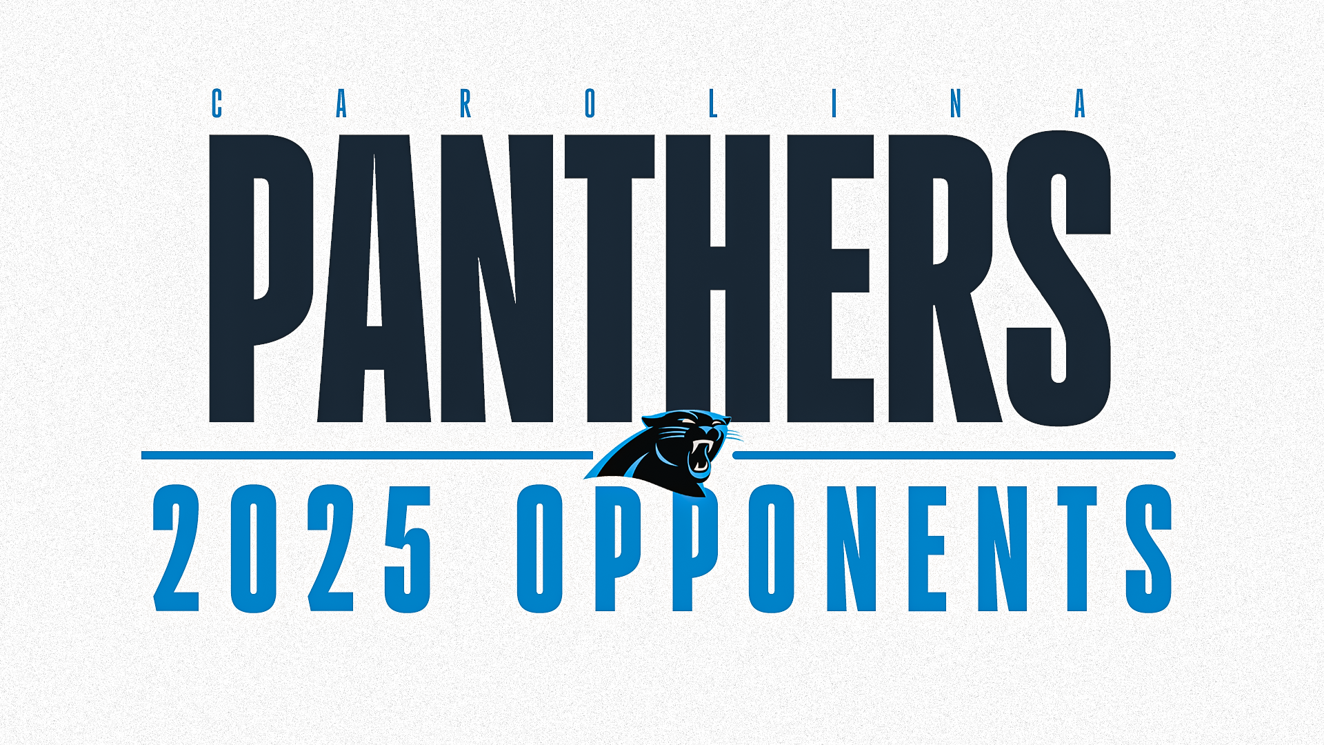 Carolina Panthers 2025 Opponents Officially Set