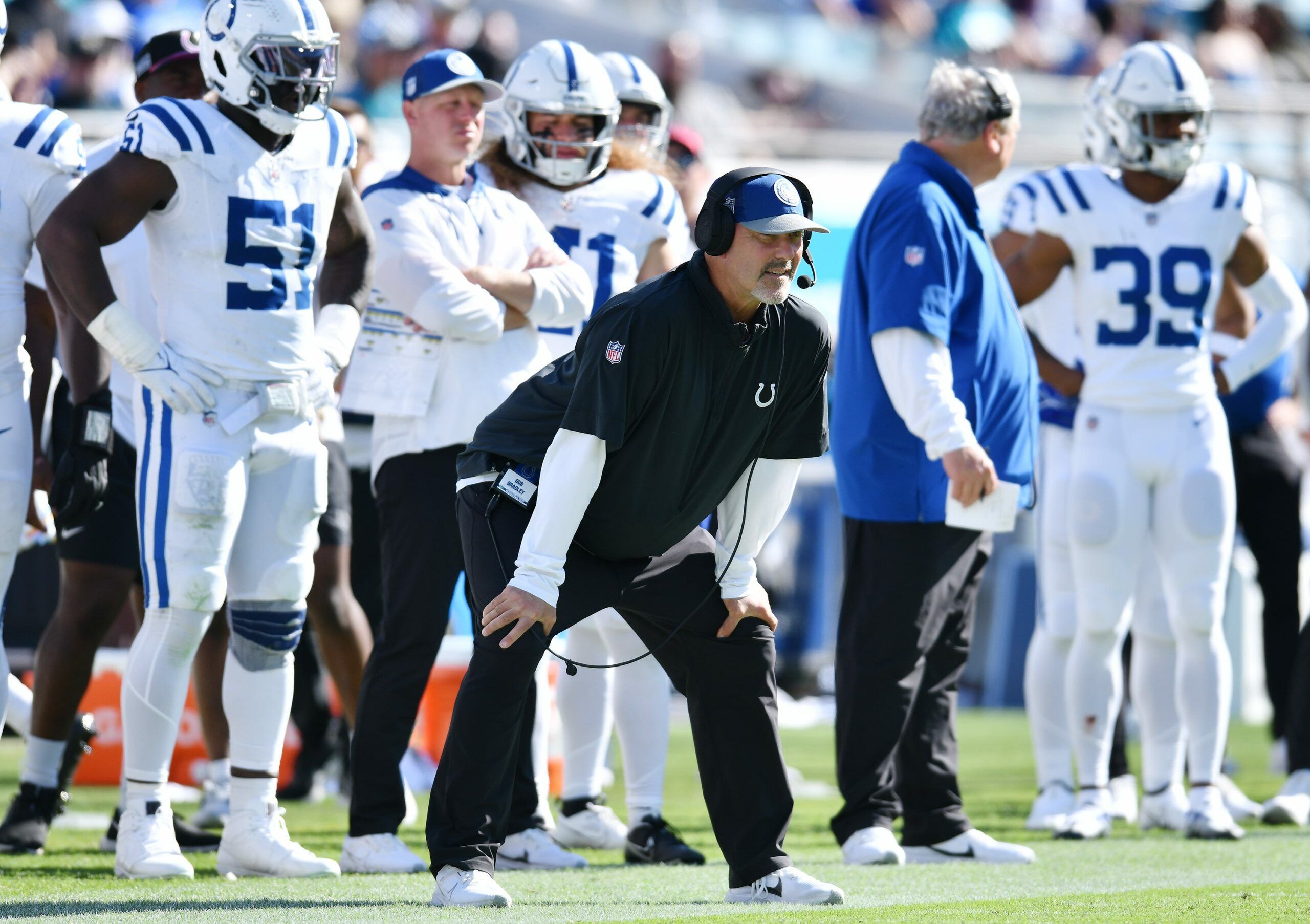 Colts Shane Steichen on Gus Bradley’s future: “No…