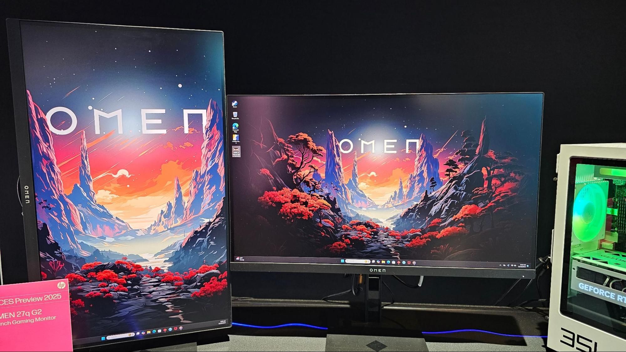 HP’s new Omen gaming monitors include 280 Hz IPS Black…