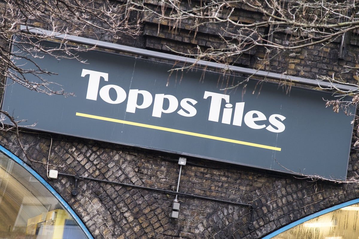 Topps Tiles boss retires as company returns to sales…
