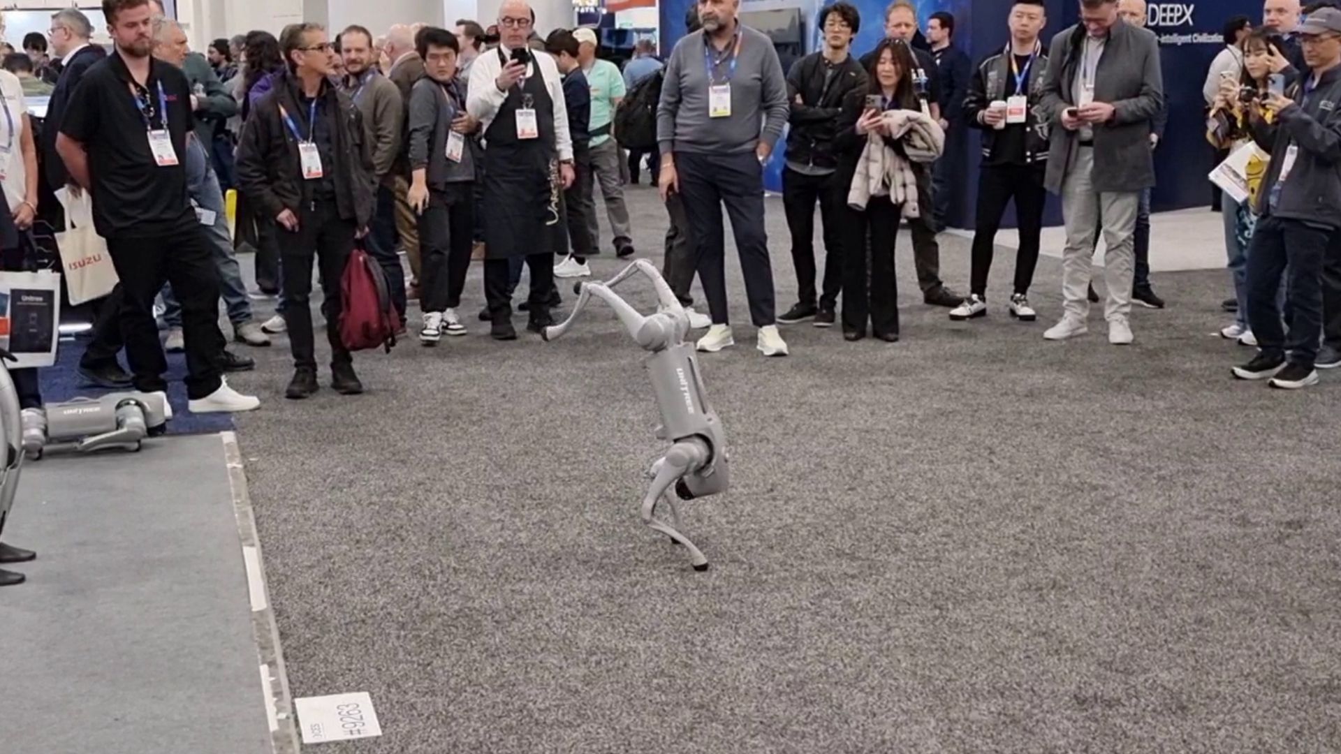 I saw a tiny robot dog do a handstand at CES 2025 and…