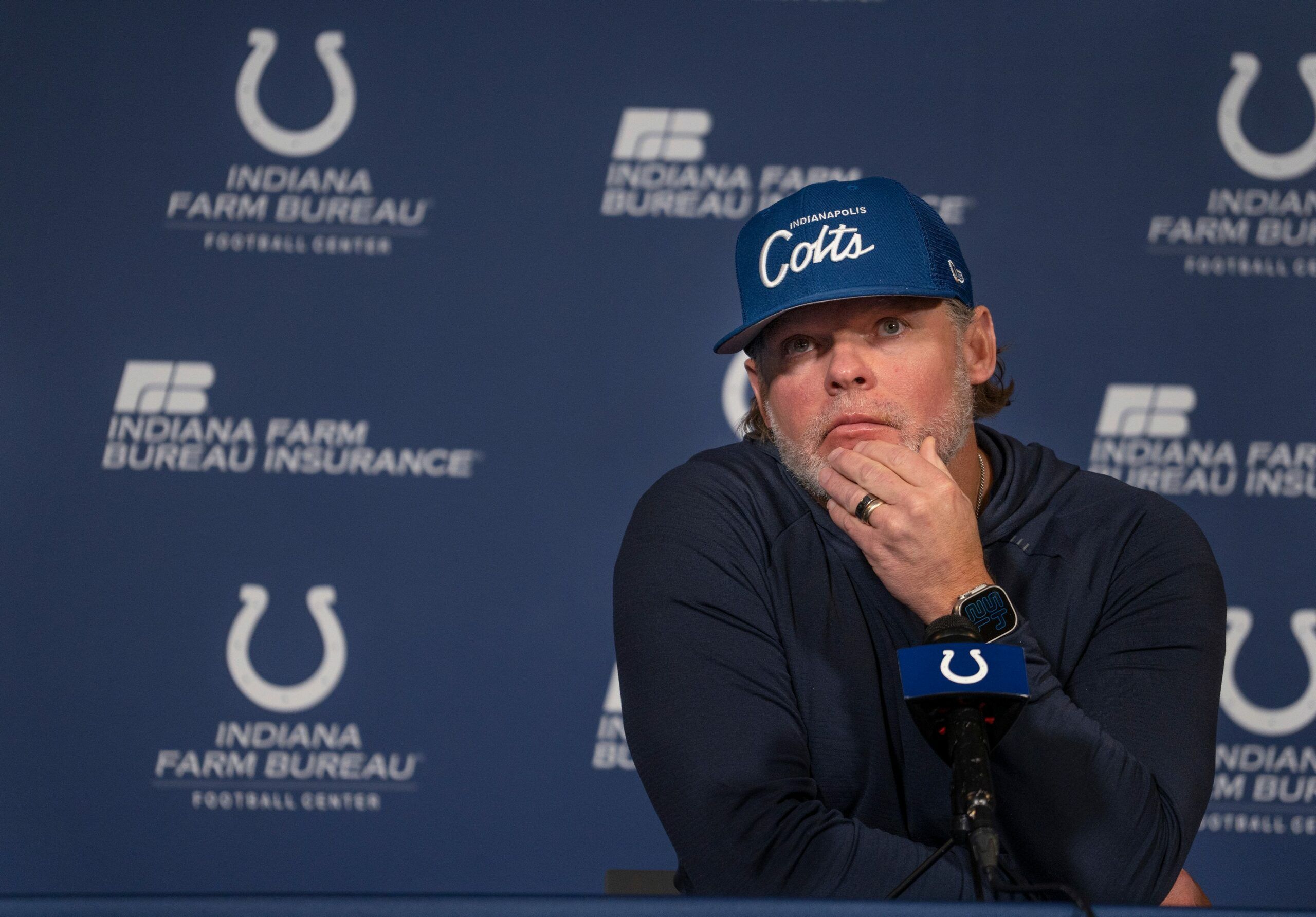 ‘That was a mistake,’ said Colts GM Chris Ballard on…