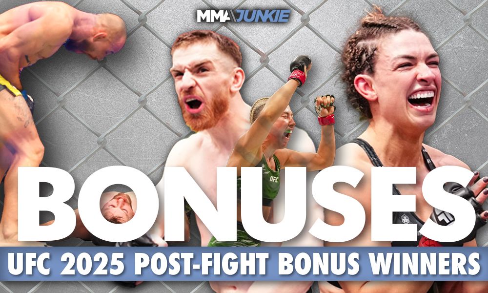 UFC bonus winners: 2025 complete list