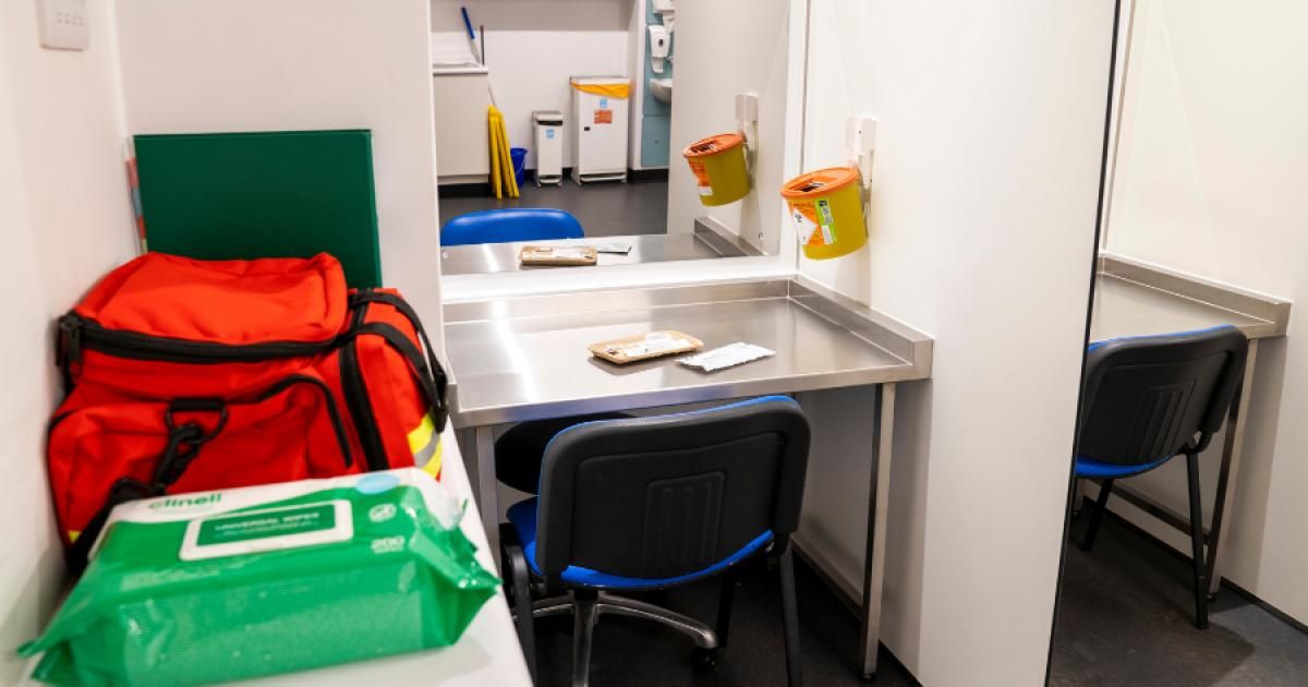 Scotland's first safe drug consumption room has opened…