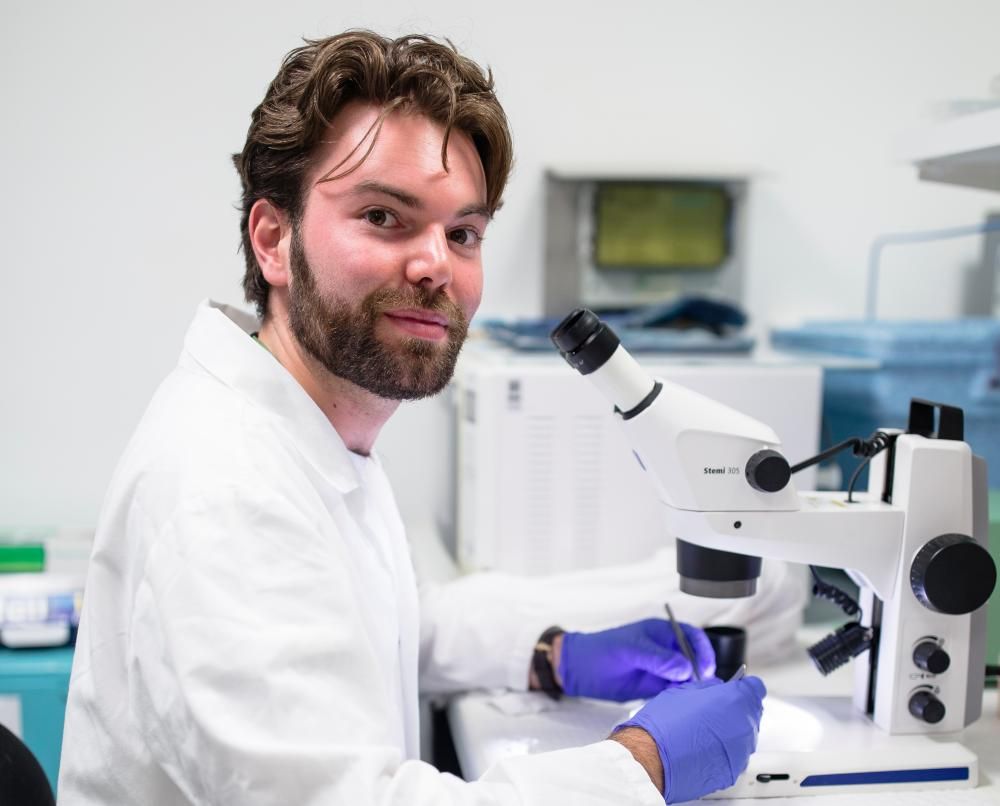 PhD student Jesse Gardner-Russell earns $20 an hour.…