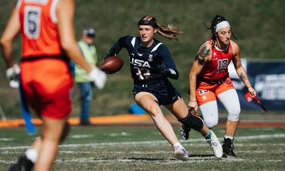 US flag football star Ashlea Klam eyes 2028 Olympic…