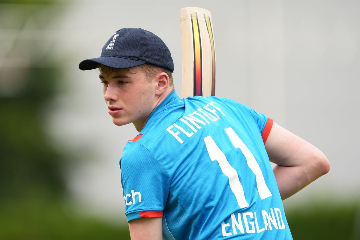 Rocky Flintoff, the precocious teenaged cricketer…
